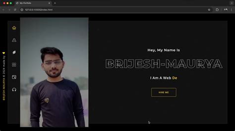 Bʀɪᴊᴇsʜ Mᴀᴜʀʏᴀ On Linkedin Portfolio Webdevelopment