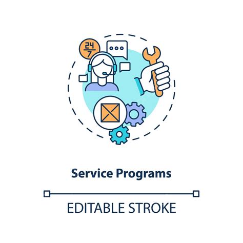 Service Program Optimization Concept Icon Product Optimization Conceptual Vector Product