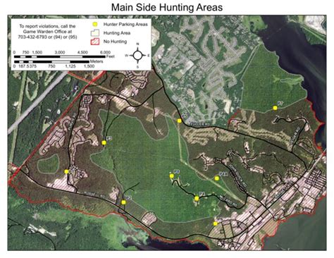 Quantico Mcb Main Side Hunting Map By Isportsman Avenza Maps