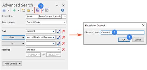 How To Use The Advanced Search In Outlook
