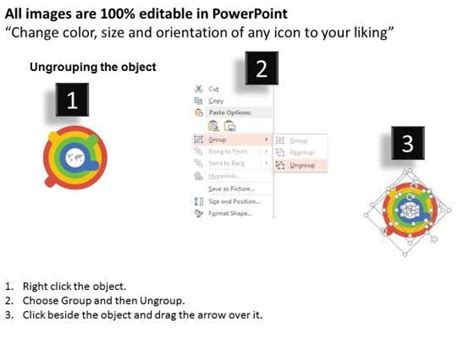 Workflow Diagram Of Four Steps PowerPoint Template