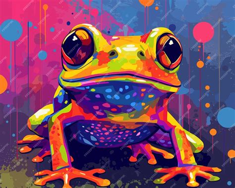 Premium Vector Cute Frog Illustration