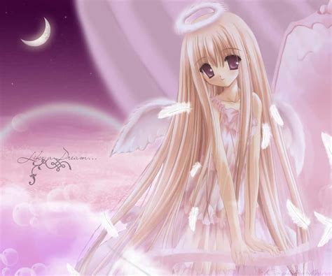 Cute Anime Angel Wallpaper