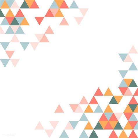 Triangle Vector Background
