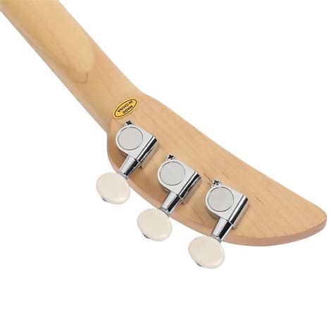 Mini 3 String Basswood Acoustic Guitar Red Reverb