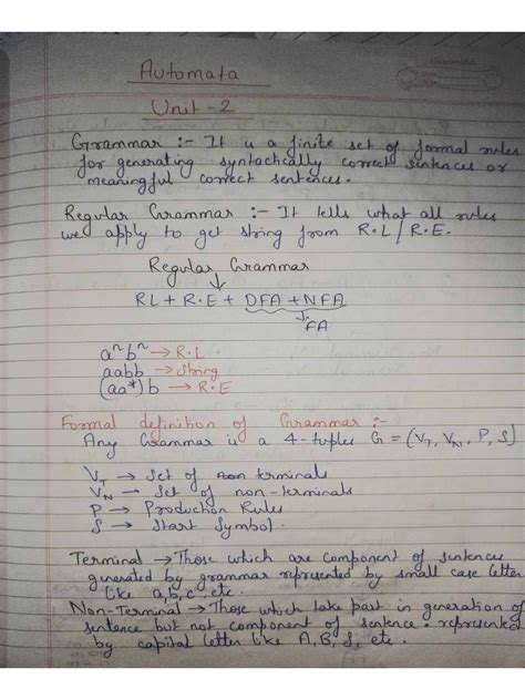 Automata Unit 2 Pdf