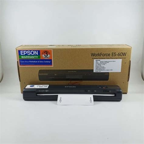 Promo Epson Workforce Es W Wifi Sheetfed Portable Document Scanner Diskon Di Seller Indah