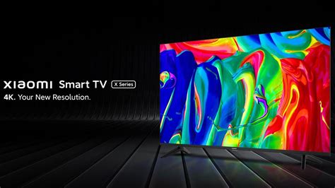 Xiaomi Smart Tv X Series With K Display Launched In India