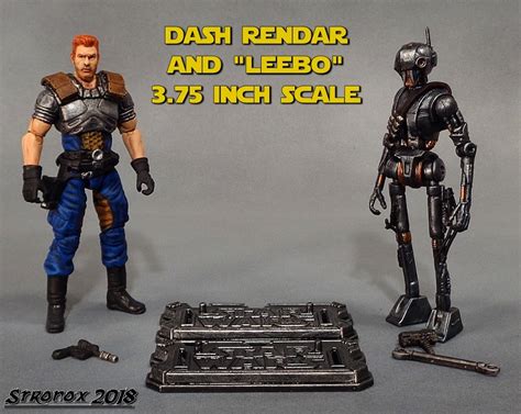 Stronox Custom Figures Star Wars Dash Rendar And Leebo