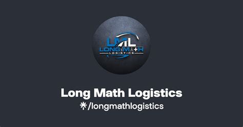 Long Math Logistics Instagram Facebook Tiktok Linktree