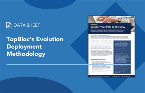 Topblocs Evolution Deployment Methodology Topbloc