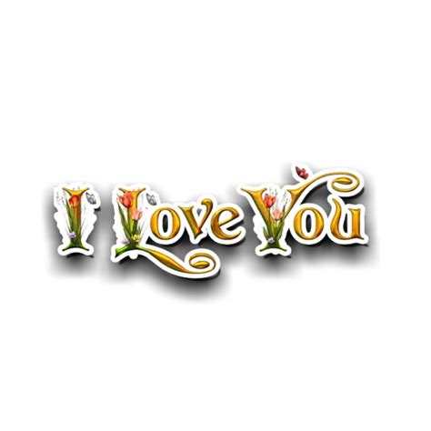 I Love You 17259401 Png
