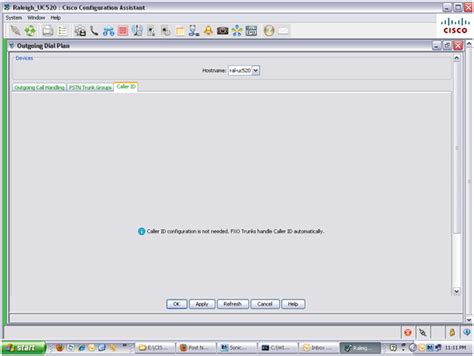 Outbound Caller Id On 520 Cisco Community