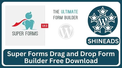 Super Forms Drag And Drop Form Builder V63727