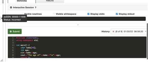 Solved WorkArea Results Instructions 3 Assume That Name And Chegg Com