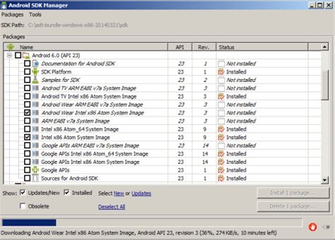 cordova build muncul pesan please install android target android 23