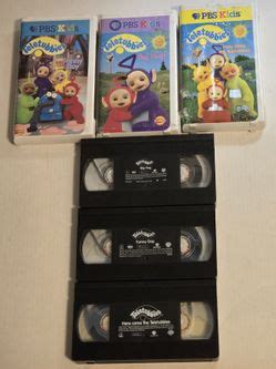 Teletubbies Vhs Tapes