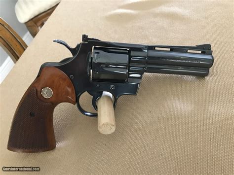 Colt Python 4 Royal Blue 1975