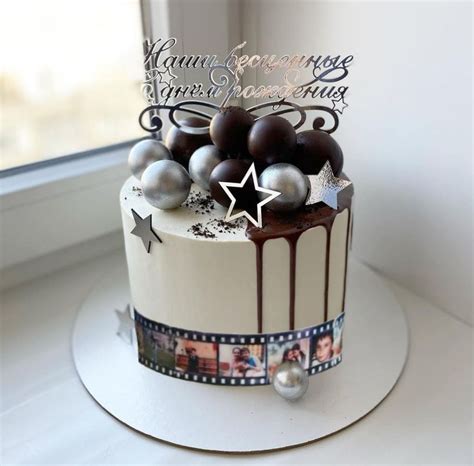 фото на торте Торт День рождения Мужской торт