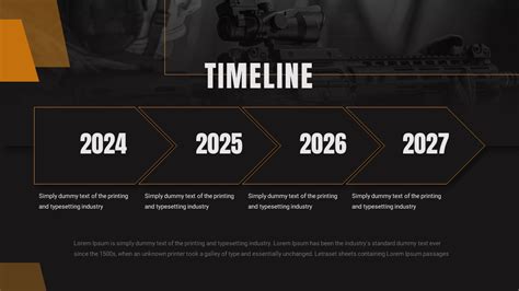 Military Timeline Powerpoint Template Slidekit