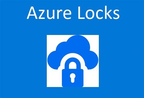 Why To Lock Resource Groups In Azure Mohit Rampal Dynamics 365 Fando Blog