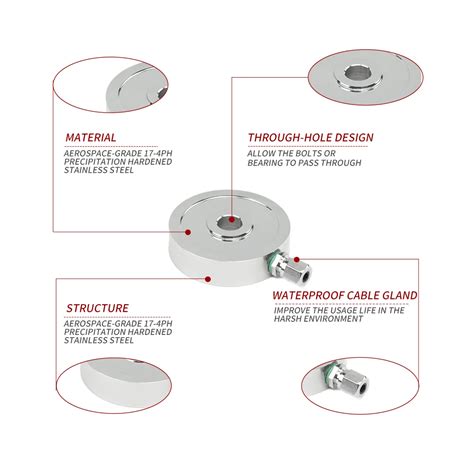 Kunwei Low Profile Force Sensor Washer Load Cell 500kg Buy Low Profile Force Sensorforce