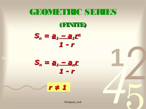 Finite Geometric Series Ppt