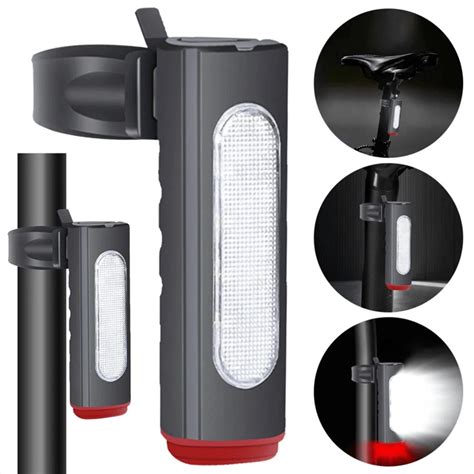 Cycle Zone Led Bicycle Rear Light Rechargeable Bike Safety Warning