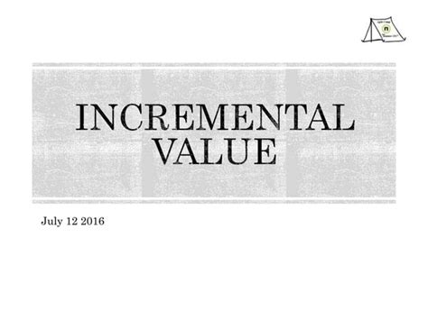 Agile Camp2017 Incremental Value Ppt
