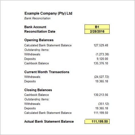 Free 18 Sample Bank Statement Templates In Pdf Ms Word Excel