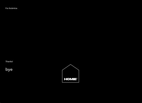 Homie App Web UX UI Design Behance
