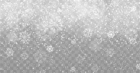 Winter Snow Fall Effect Overlay Christmas Snowfall 29694677 Vector Art