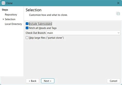 Request For Improving Git Depth Setting Explanation In Clone Dialog