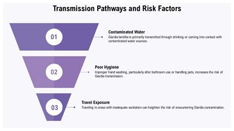 Transmission Pathways And Risk Factors Giardia Lamblia Protozoa Ppt
