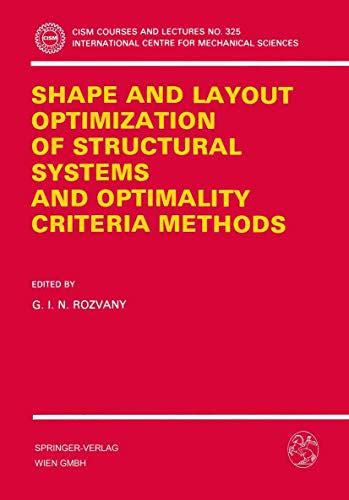 Shape Layout Optimization Structural Iberlibro
