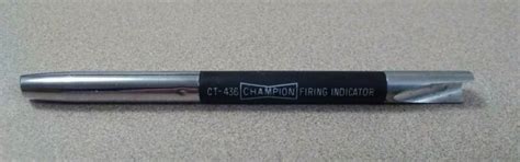 Vintage Champion Spark Plug Firing Indicator Ct 436 Antique Price