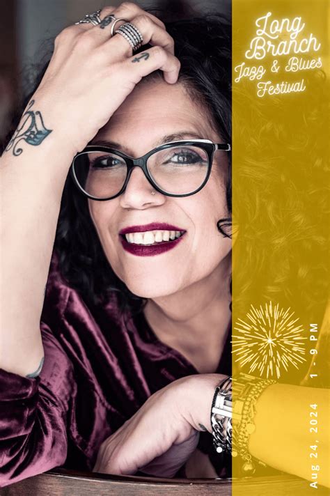 Jo Wymer Performing At The Long Branch Jazz And Blues Festival