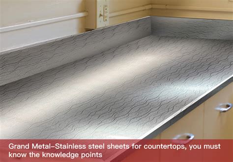 Stainless Steel Sheets For Countertops You Must Know The Knowledge