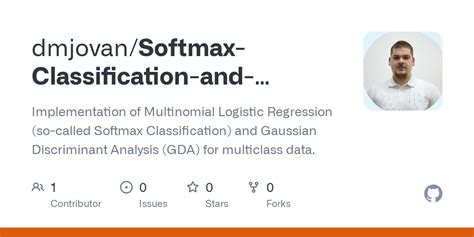 Github Dmjovansoftmax Classification And Gaussian Discriminant