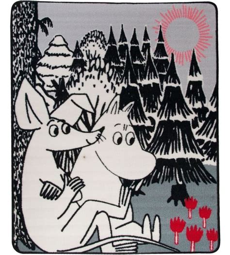 Muumi Nipsu Ja Muumipeikko 133x195 Cm Matto Verkkokauppa