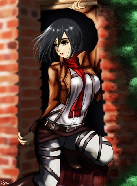「mikasa Ackerman」 「esther」のイラスト [pixiv] Mikasa Ackerman Anime Art