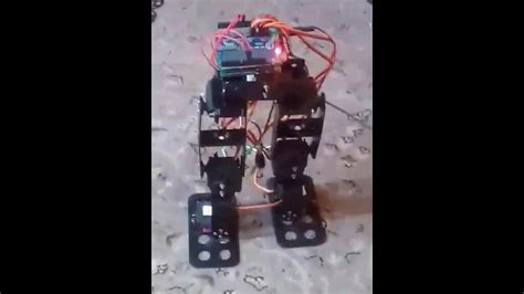 6 Dof Biped Forward Move Part 1 Robotics Arduino Forum