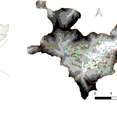 Emergence Of Spatial Patterns Of A Parcel Level Cropland Abandonment Download Scientific