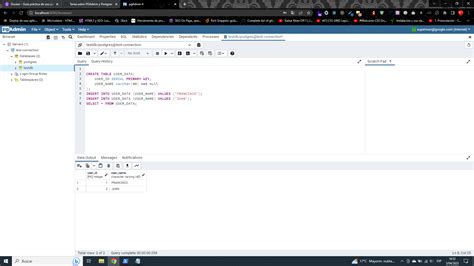 Tarea Sobre Pgadmin Y Postgres · Github