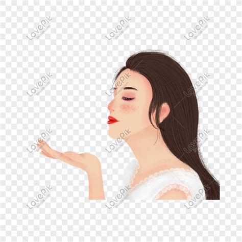 Gambar Kartun Wanita Elegan Yang Digambar Tangan Png Unduh Gratis Lovepik