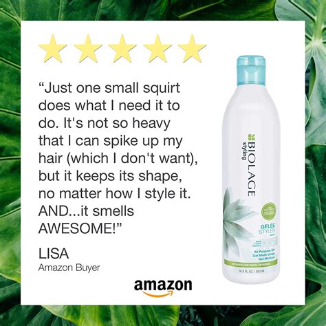 Biolage Styling Gelee Firm Support Adds Body Shine And Control Paraben Free For All Hair