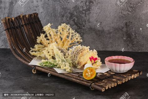 蔬菜天妇罗 中国菜系 食品餐饮 摄影素材 汇图网www huitu