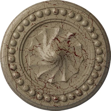 Ekena Millwork 15 34od X 2p Foster Shell Ceiling Medallion Fits