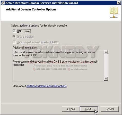 Membuat Domain Controller Di Windows Server 2008 Teknody