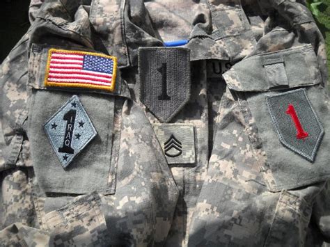 1st Dvision Acu With 1st Mardiv Combat Patch